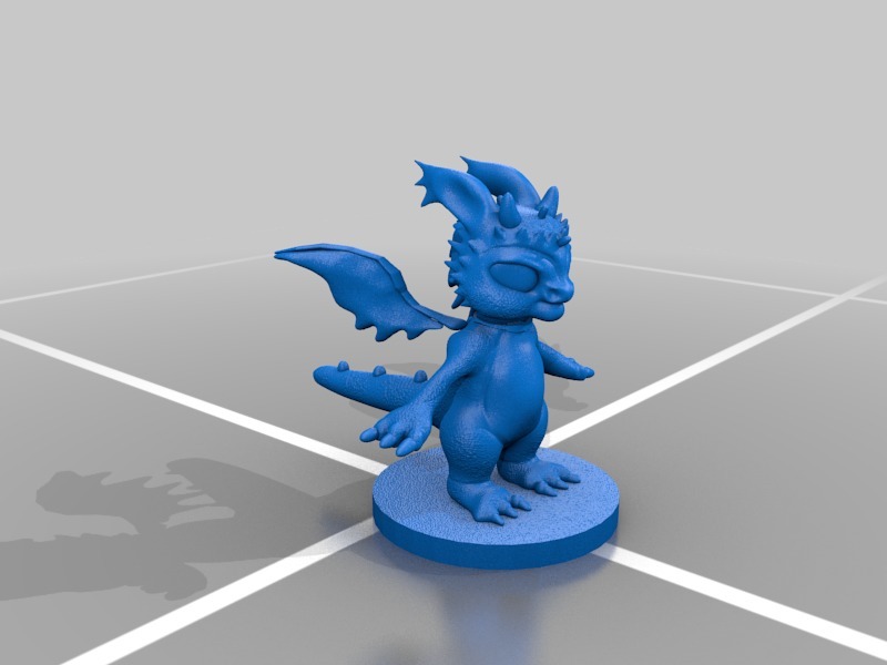 Fire Dragon Toy by Marco Romano | Download free STL model | Printables.com