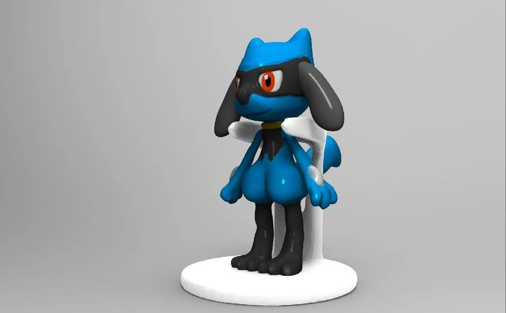 Riolu Pokèmon by Marco Romano | Download free STL model | Printables.com