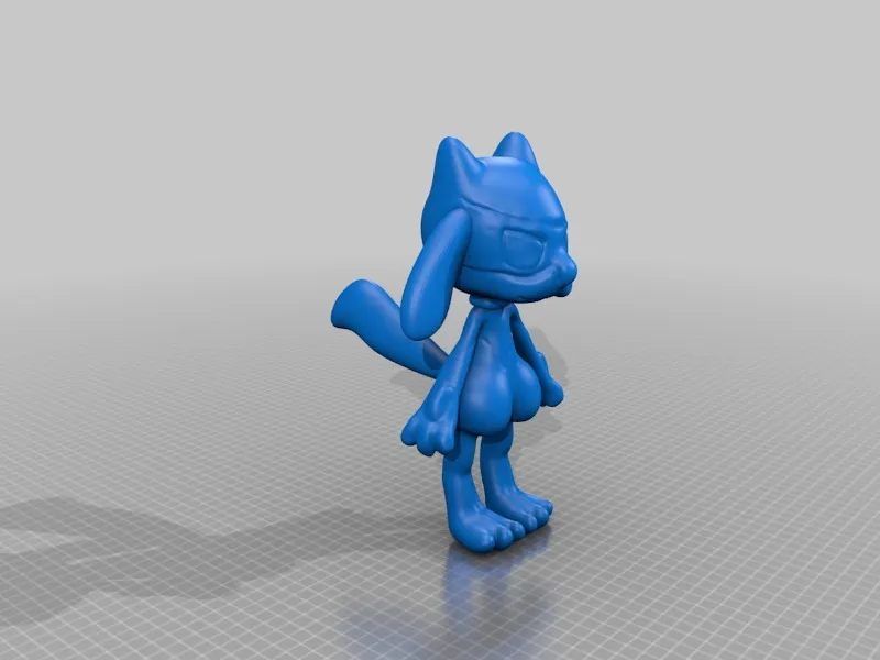 Riolu Pokèmon by Marco Romano | Download free STL model | Printables.com