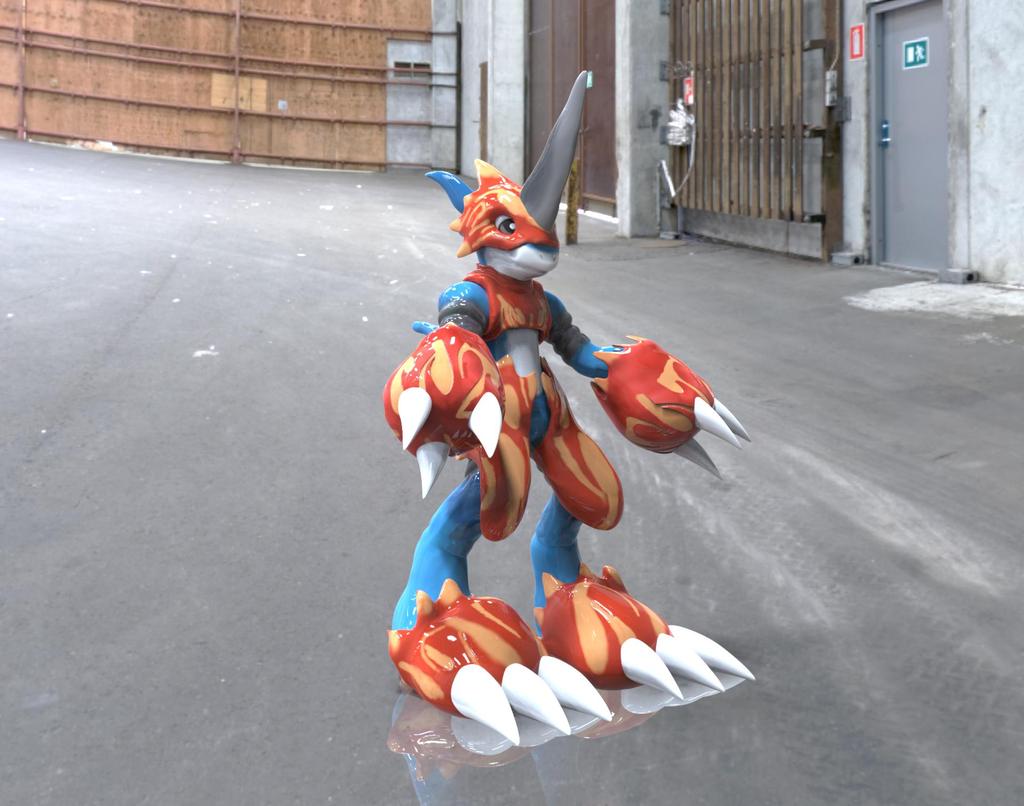 Veemon Evolution Base by Marco Romano | Download free STL model ...