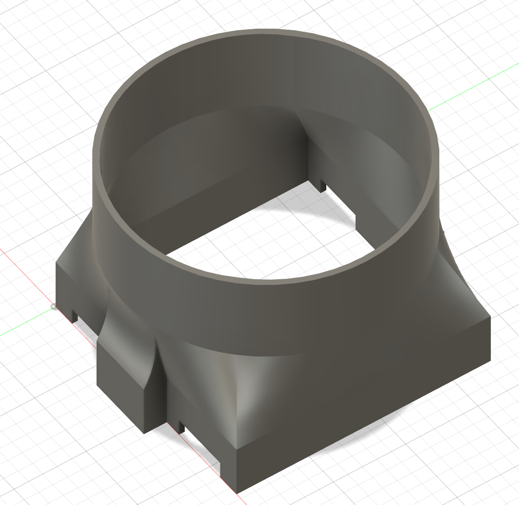 Uniformation GK2 exhaust adapter by Lukas Laznovsky | Download free STL ...