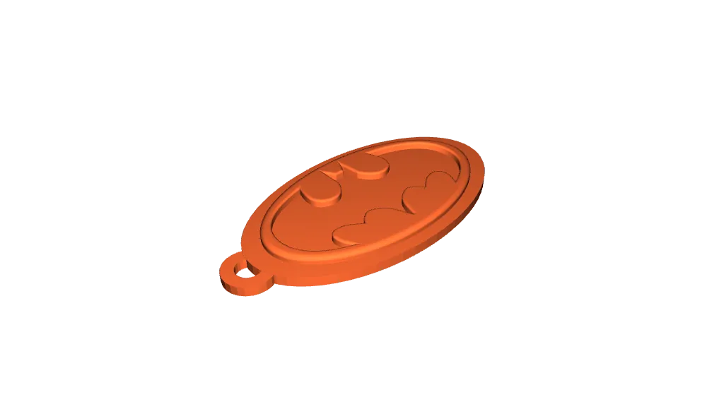Batman keyChain by Fernando Ureña Herrero | Download free STL model ...