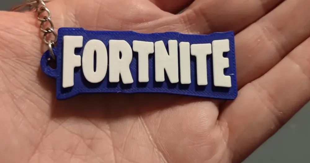 Fortnite keychain by Fernando Ureña Herrero | Download free STL model ...