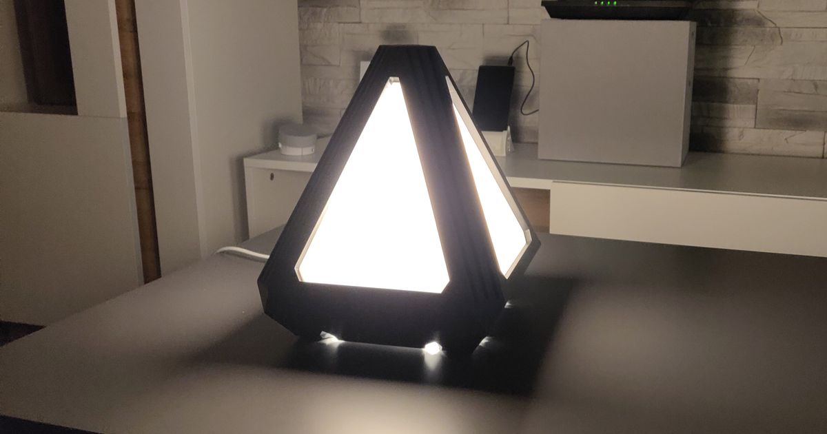 Pyramid Lamp por JGFTW | Descargar modelo STL gratuito | Printables.com
