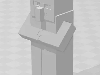 Minecraft Villager by 3d maxi | Download free STL model | Printables.com