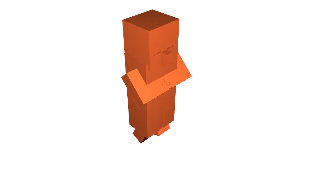 Minecraft Villager by 3d maxi | Download free STL model | Printables.com