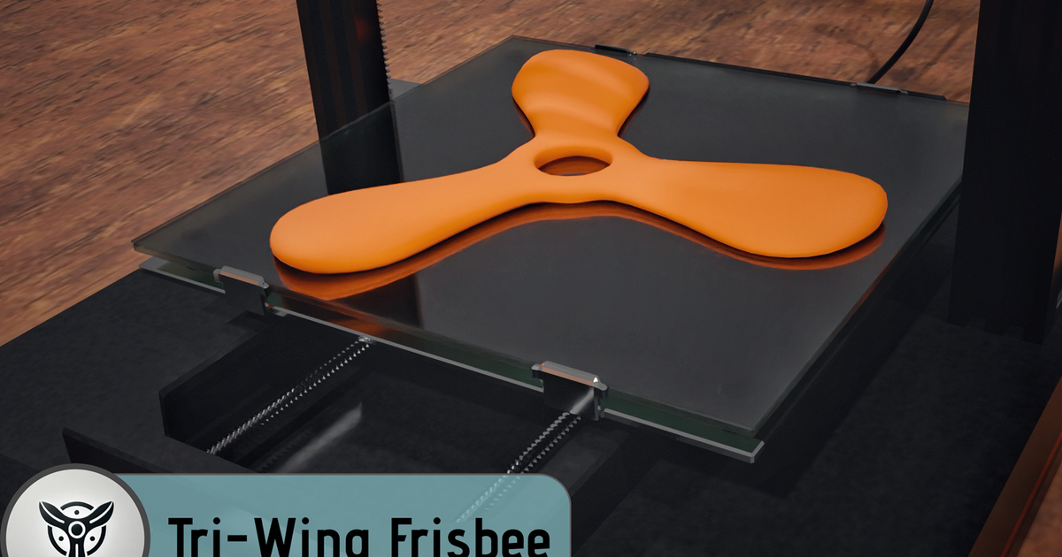 Tri-Wing Boomerang by ej.garner118 | Download free STL model ...