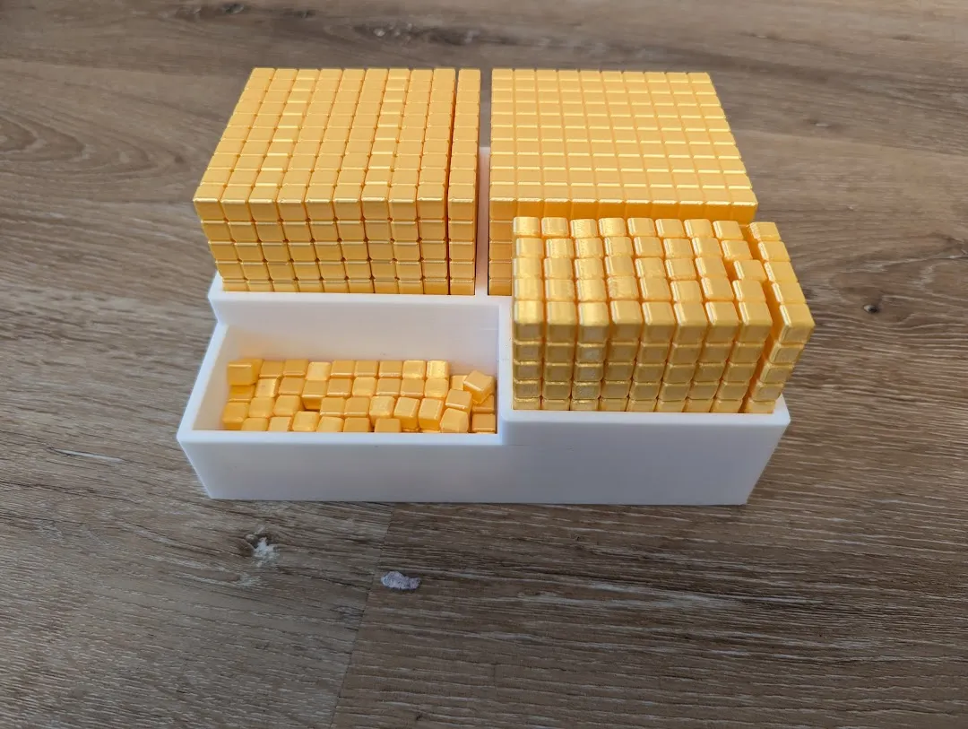Montessori Golden Beads by JohnOldman | Download free STL model ...