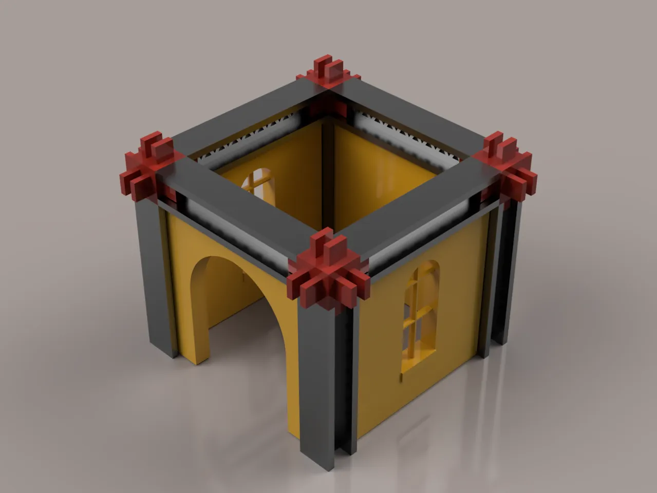 Modular Building Walls by The Eraser | Download free STL model ...