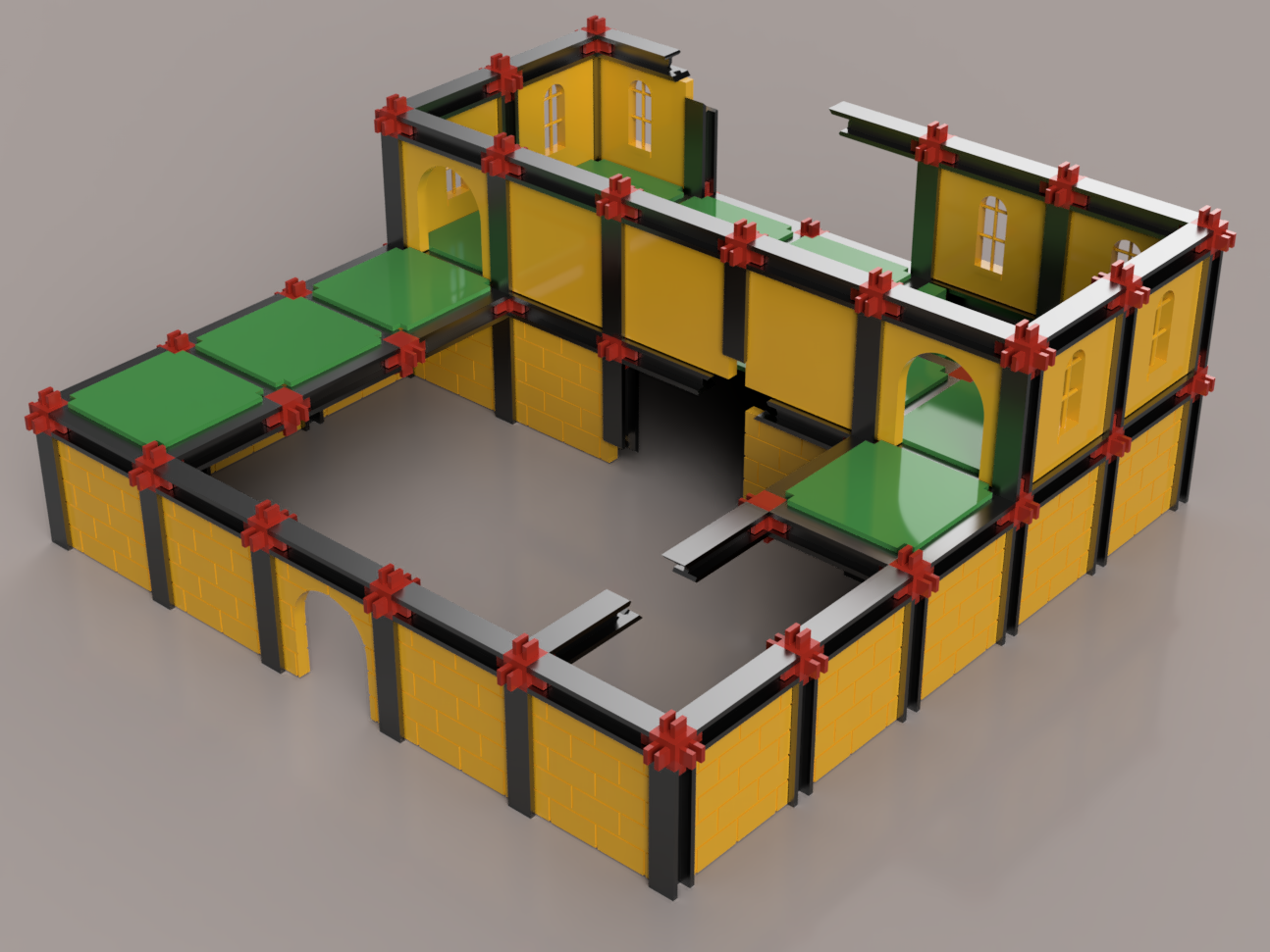 Modular Building Floors by The Eraser | Download free STL model ...