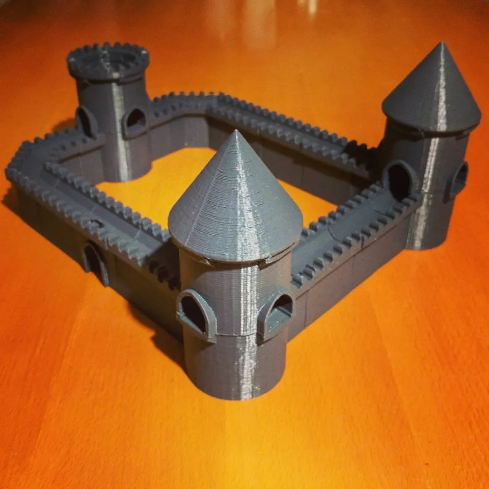 Modular Castle Playset by Lilith Harris | Download free STL model ...