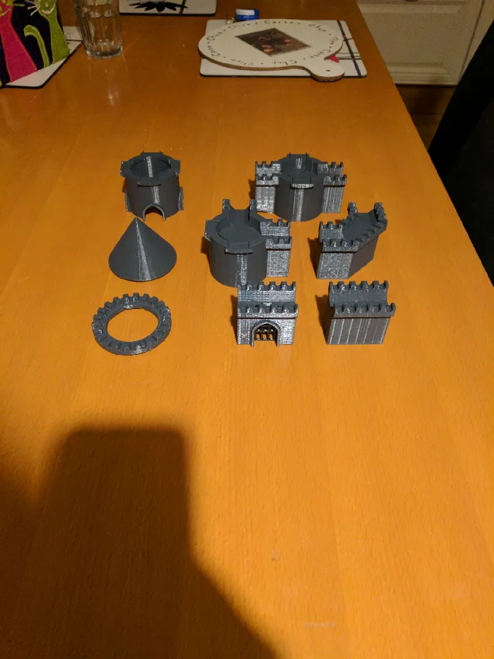 Modular Castle Playset by Lilith Harris | Download free STL model ...