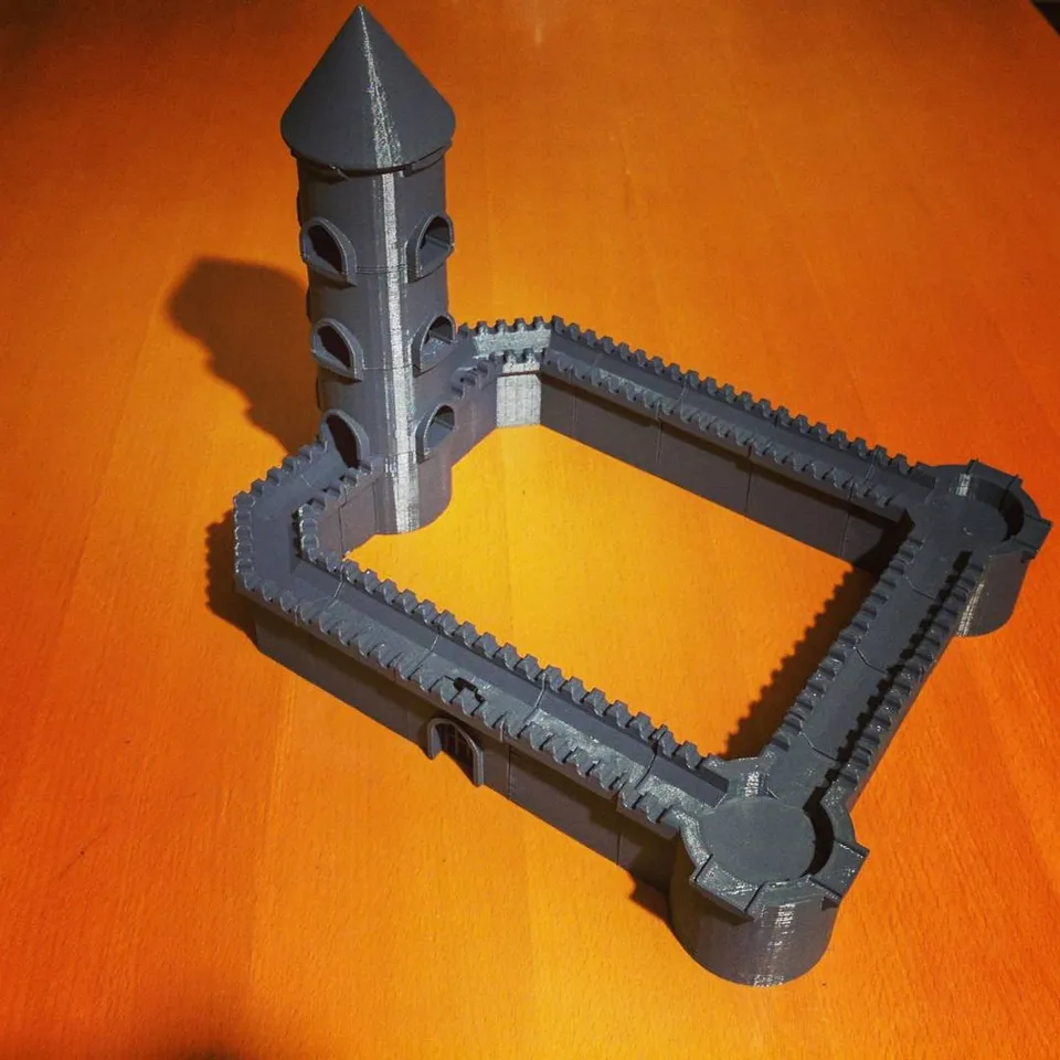 Modular Castle Playset by Lilith Harris | Download free STL model ...