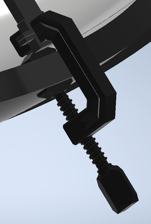 C-Clamp with Jaws for Parabolic Curved Surfaces por ShyavanS ...