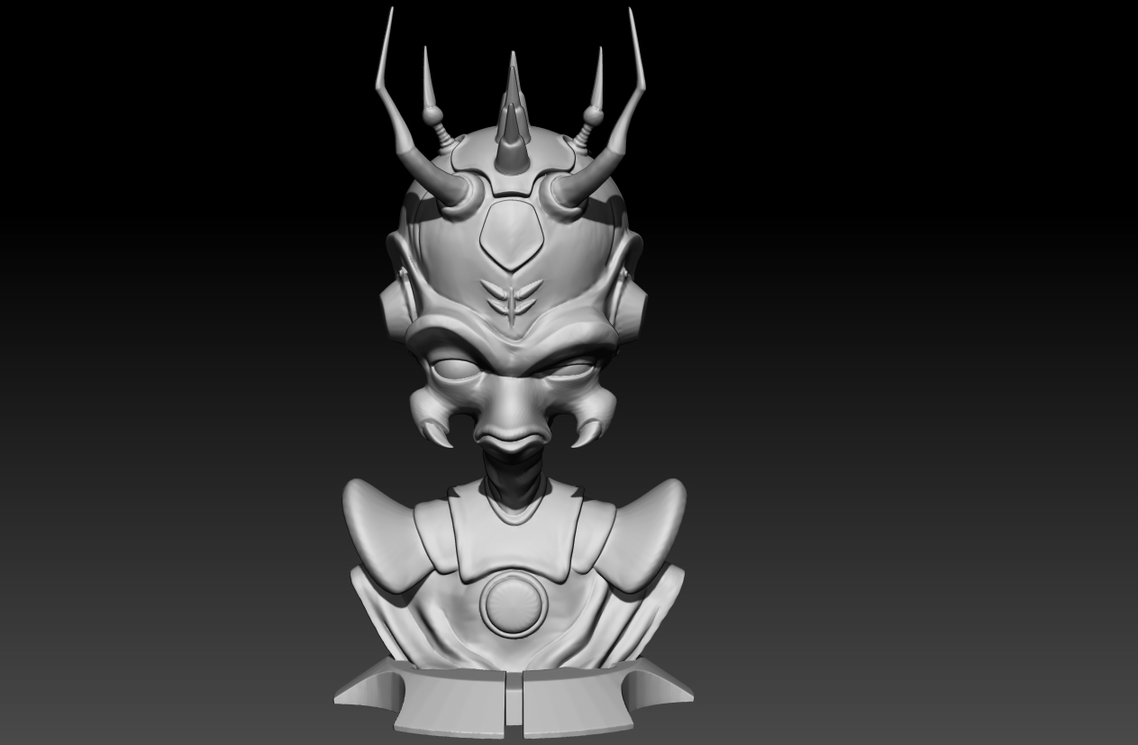 Alien Commander Pox by Onu_Heino | Download free STL model | Printables.com