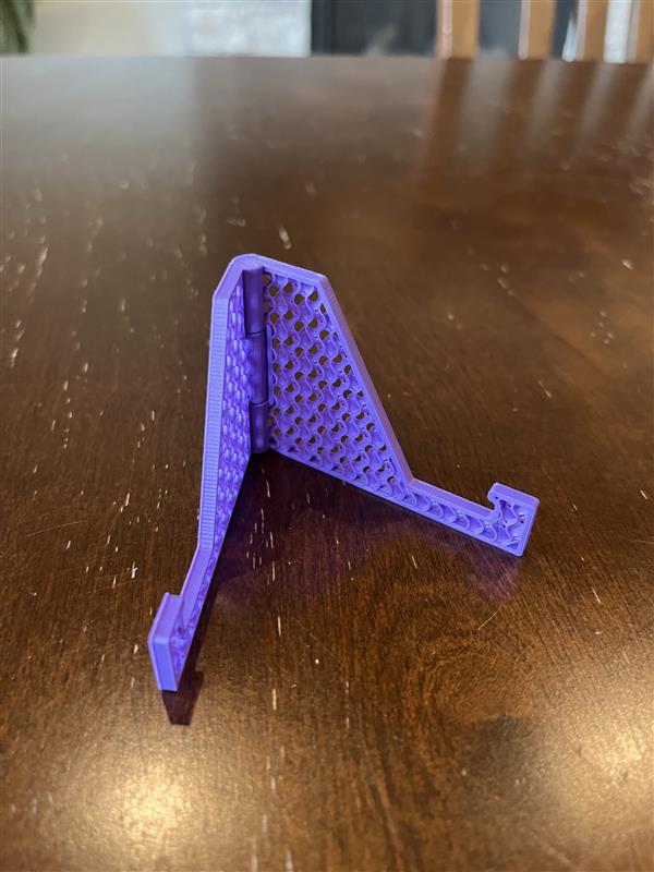 Hinged Phone Stand by The Creator Kid | Download free STL model ...