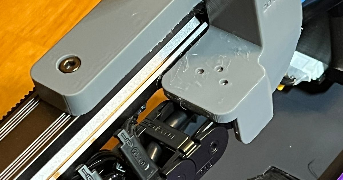 SV08 alternative cable chain mount by 1nt4x | Download free STL model ...