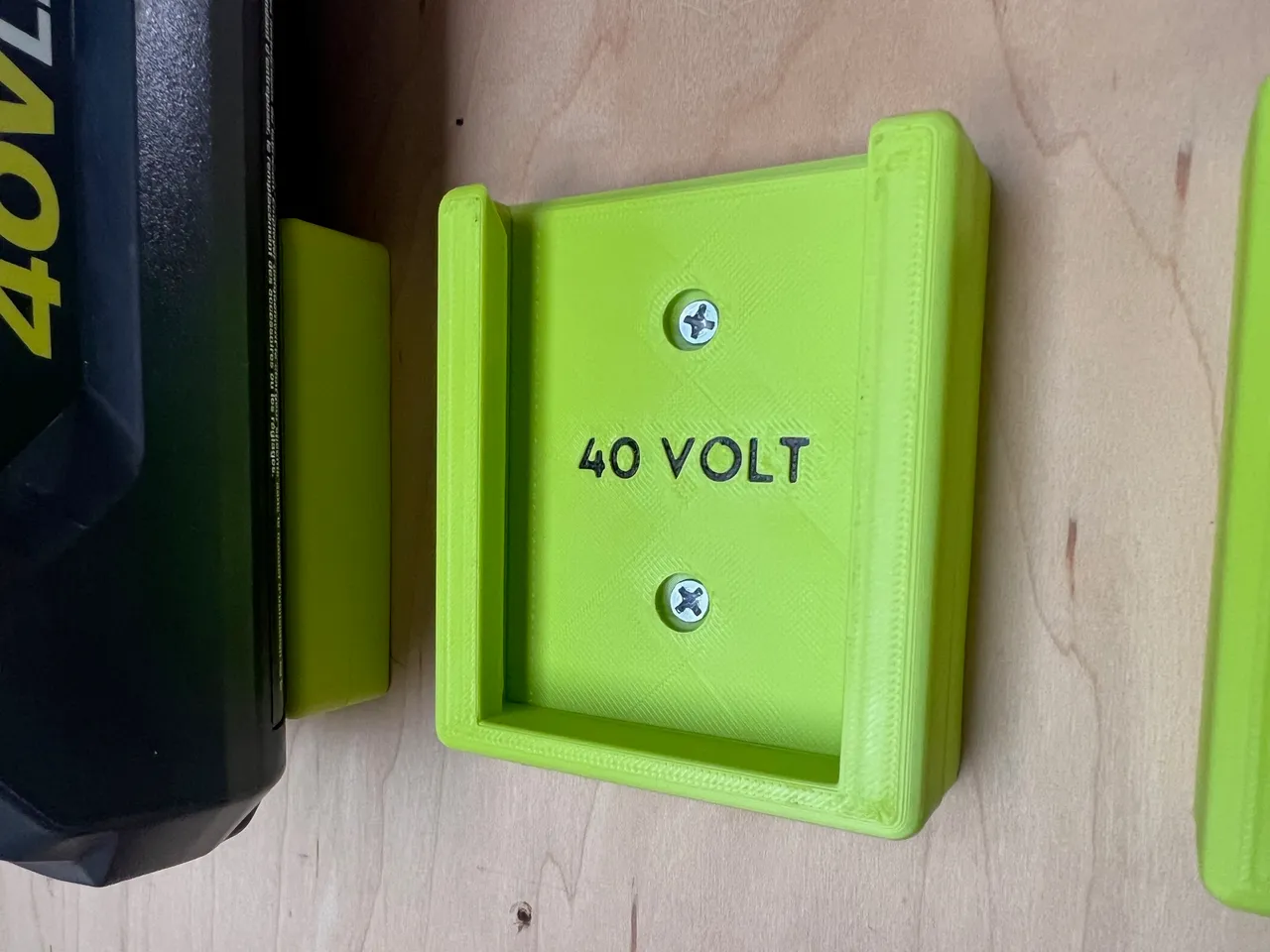Ryobi 40 Volt Battery Holder by RB Tools | Download free STL model ...