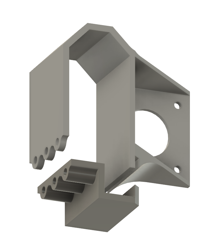 The 100 space edition BMG extruder mounting brackets por H FAB ...