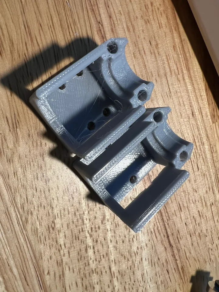 The 100 bracket for V6 hotend by H FAB | Download free STL model ...