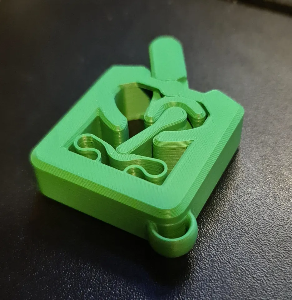 Wobble Toggle Fidget Switch Keychain by Viking3DK | Download free STL model | Printables.com