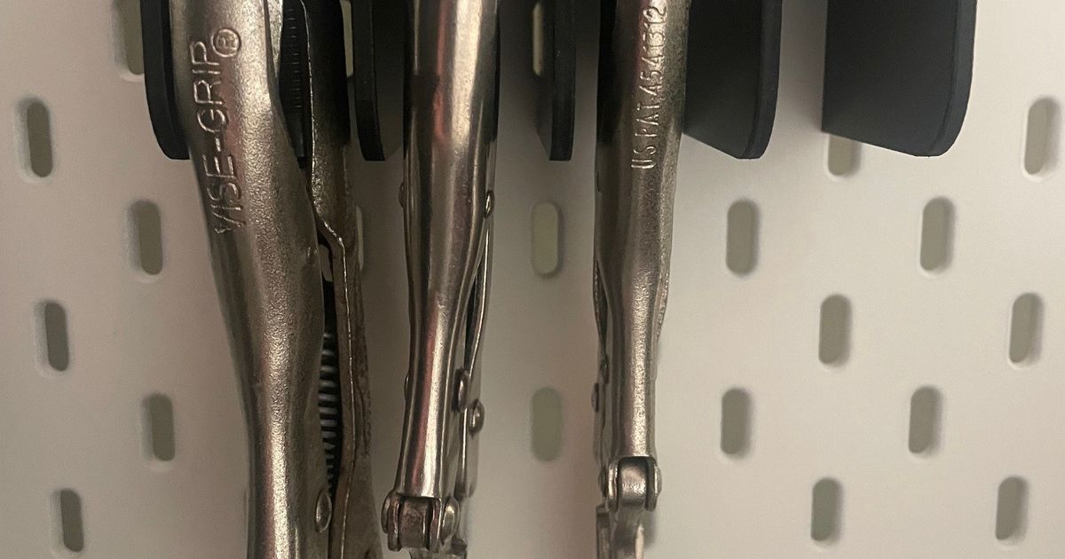 Ikea Skadis version Vice Grip Rack -Full Dividers by IHarry | Download ...