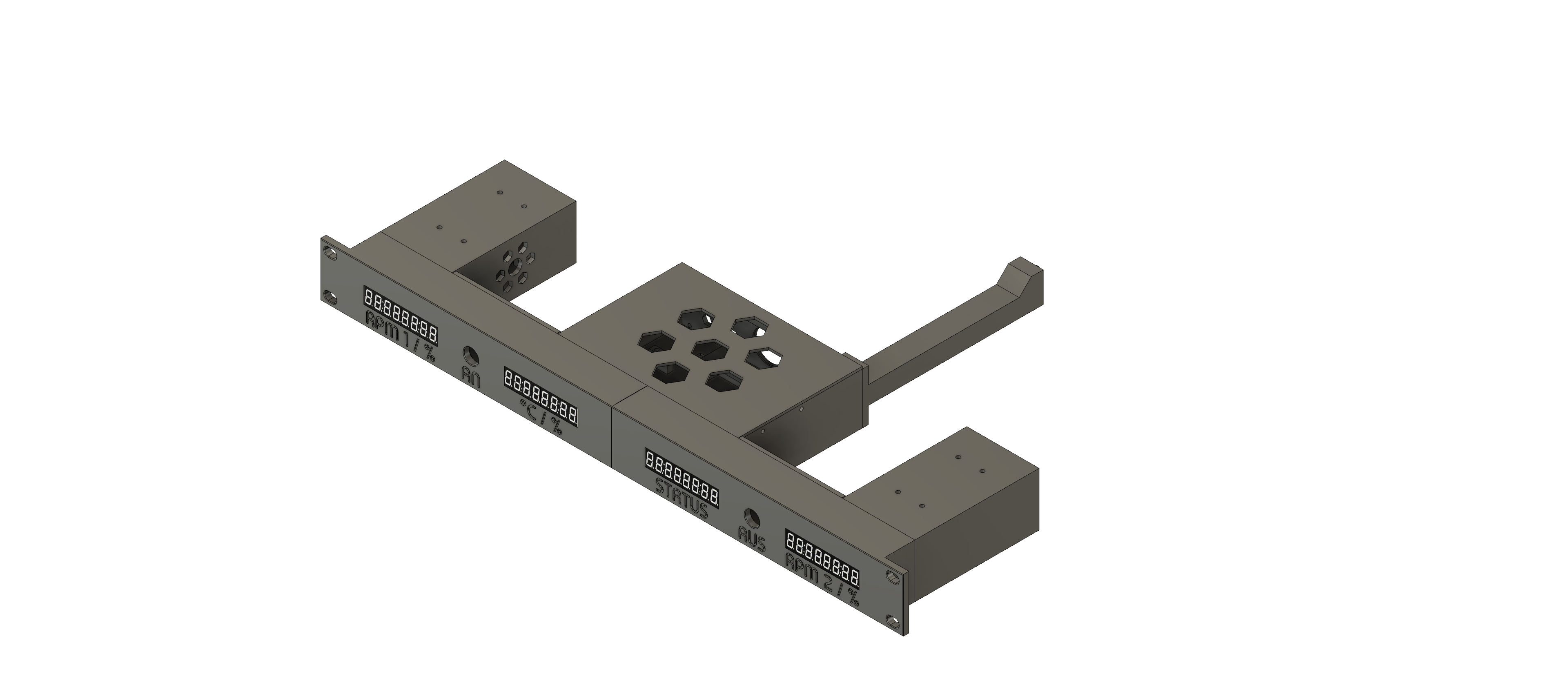 Fans N Lights (19" 3D printer cases) by AWSW | Download free STL model ...