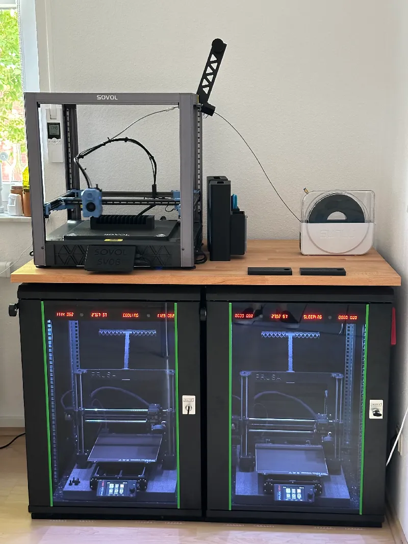 Fans N Lights (19" 3D printer cases) by AWSW | Download free STL model ...