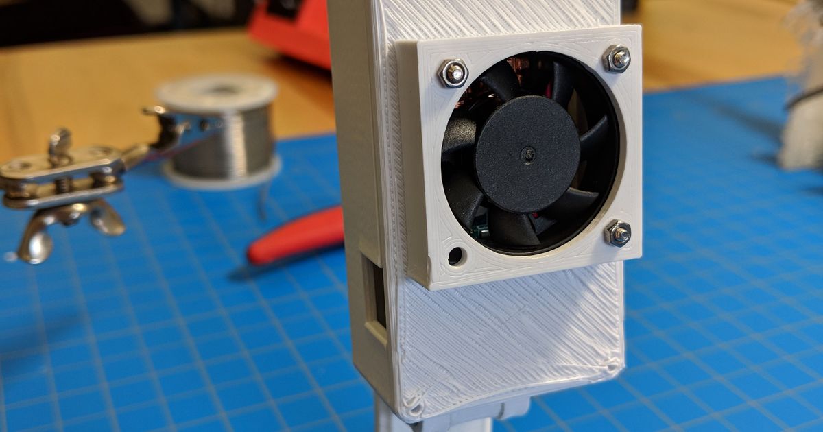 Case Fan for Pigeon Cloud Camera by Adam Starbuck | Download free STL ...