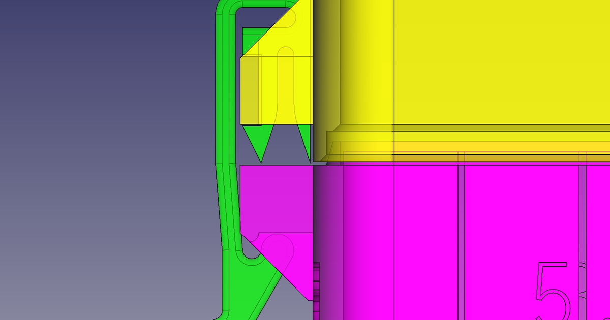 .22 GT, Snap Latch Modular Ammo Box by brass_ring | Printables Store
