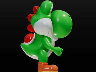 Yoshi by Unreal Visionz | Download free STL model | Printables.com