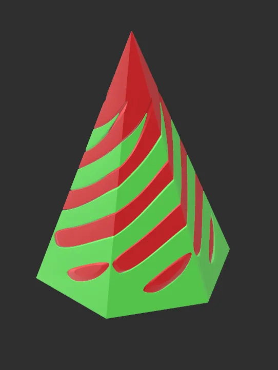 Six-Sided Fidget Pyramid by Matth1as0815 | Download free STL model ...