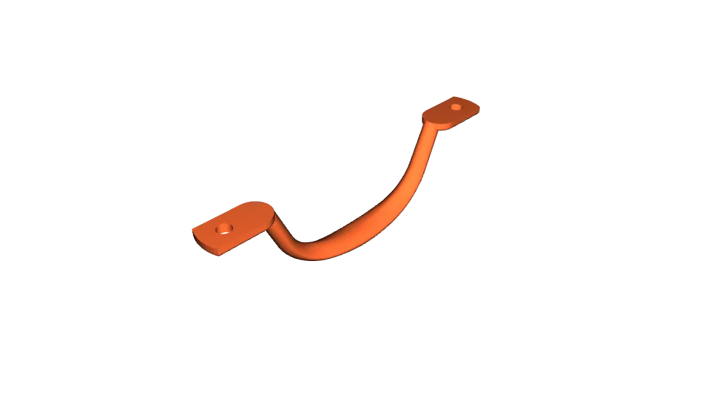 Pull Handle 4 11/16" Spacing by Chris Erno | Download free STL model ...