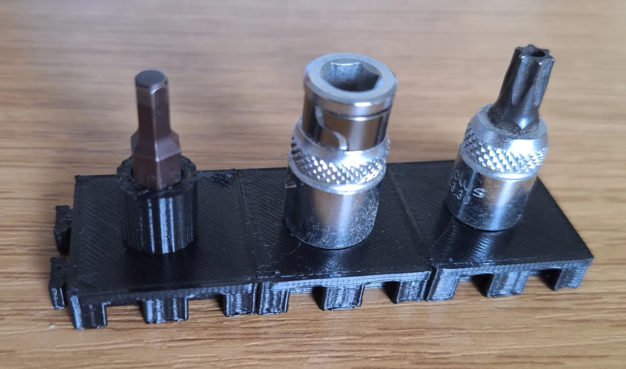 Modular Socket HEX Bit by BikerOfWestphalia | Download free STL model ...