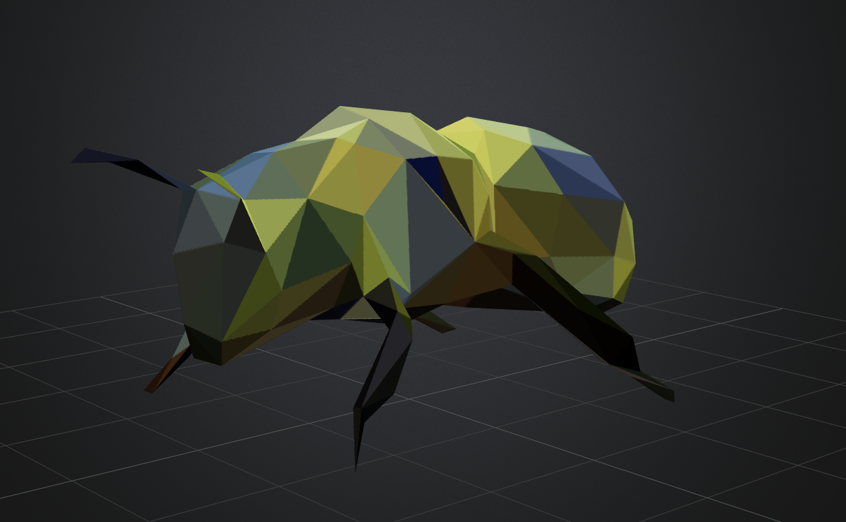 Low Poly Bee by Liam West | Download free STL model | Printables.com