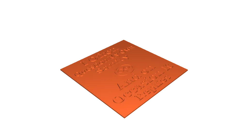Sanity Sign by Phantom Printer | Download free STL model | Printables.com