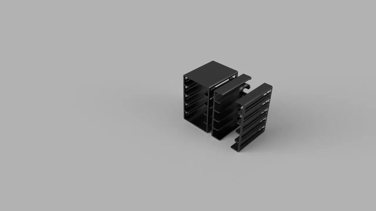 3.5inch HDD Rack by Gabriel Coq | Download free STL model | Printables.com