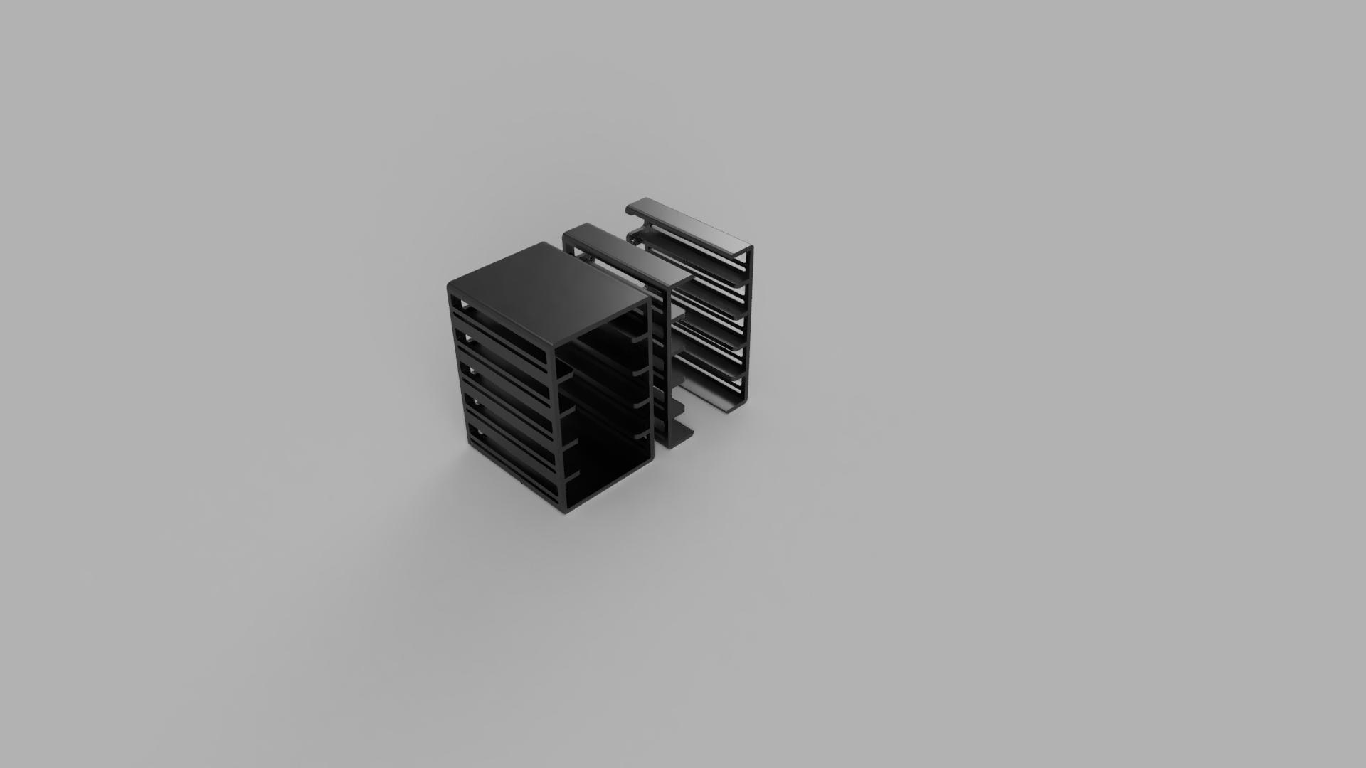 3.5inch HDD Rack by Gabriel Coq | Download free STL model | Printables.com