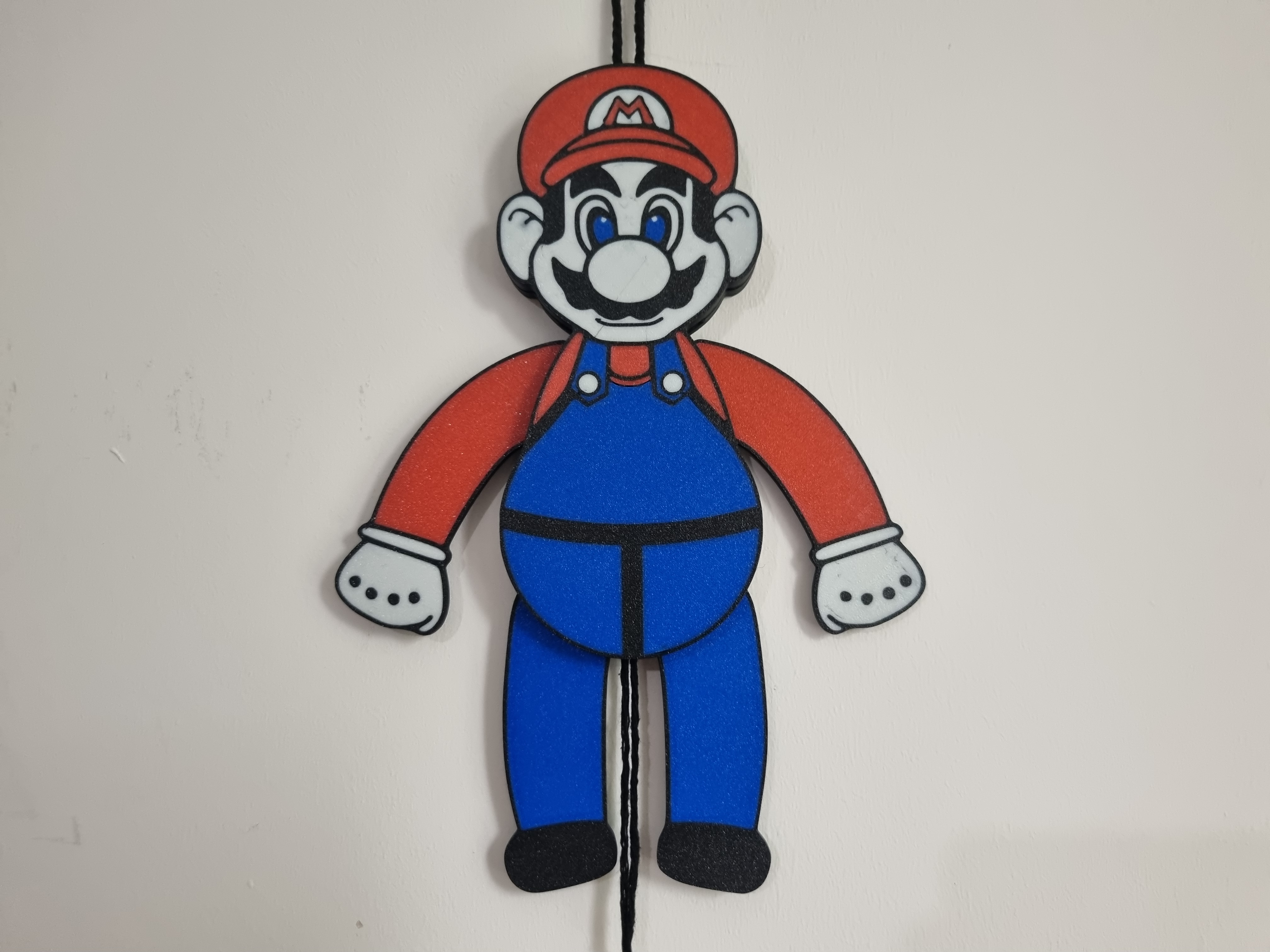 Mario Dancing Pull String by Bendiegs | Download free STL model ...