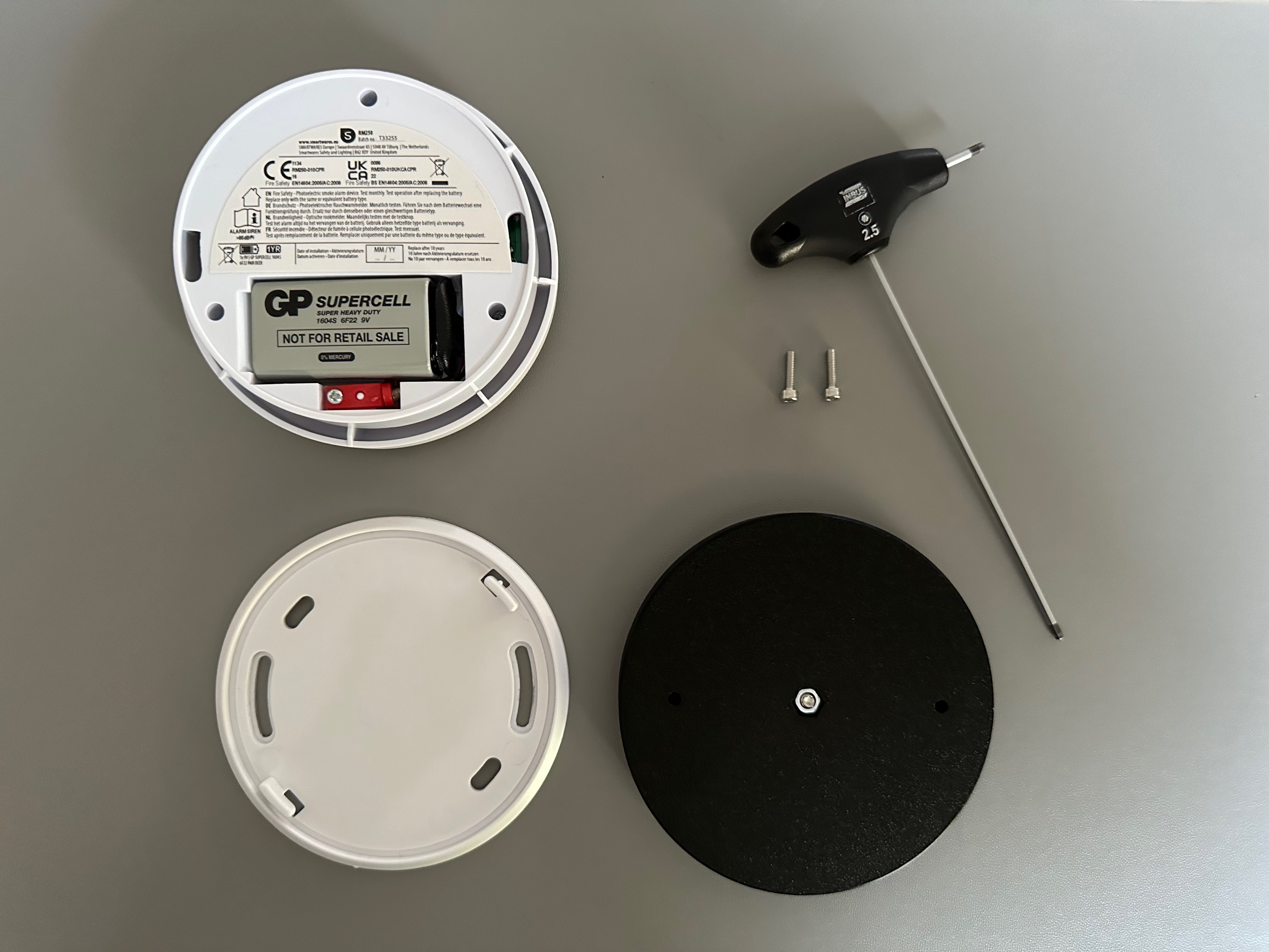 Magnet Fire Alarm Adapter Holder by AWSW | Download free STL model ...