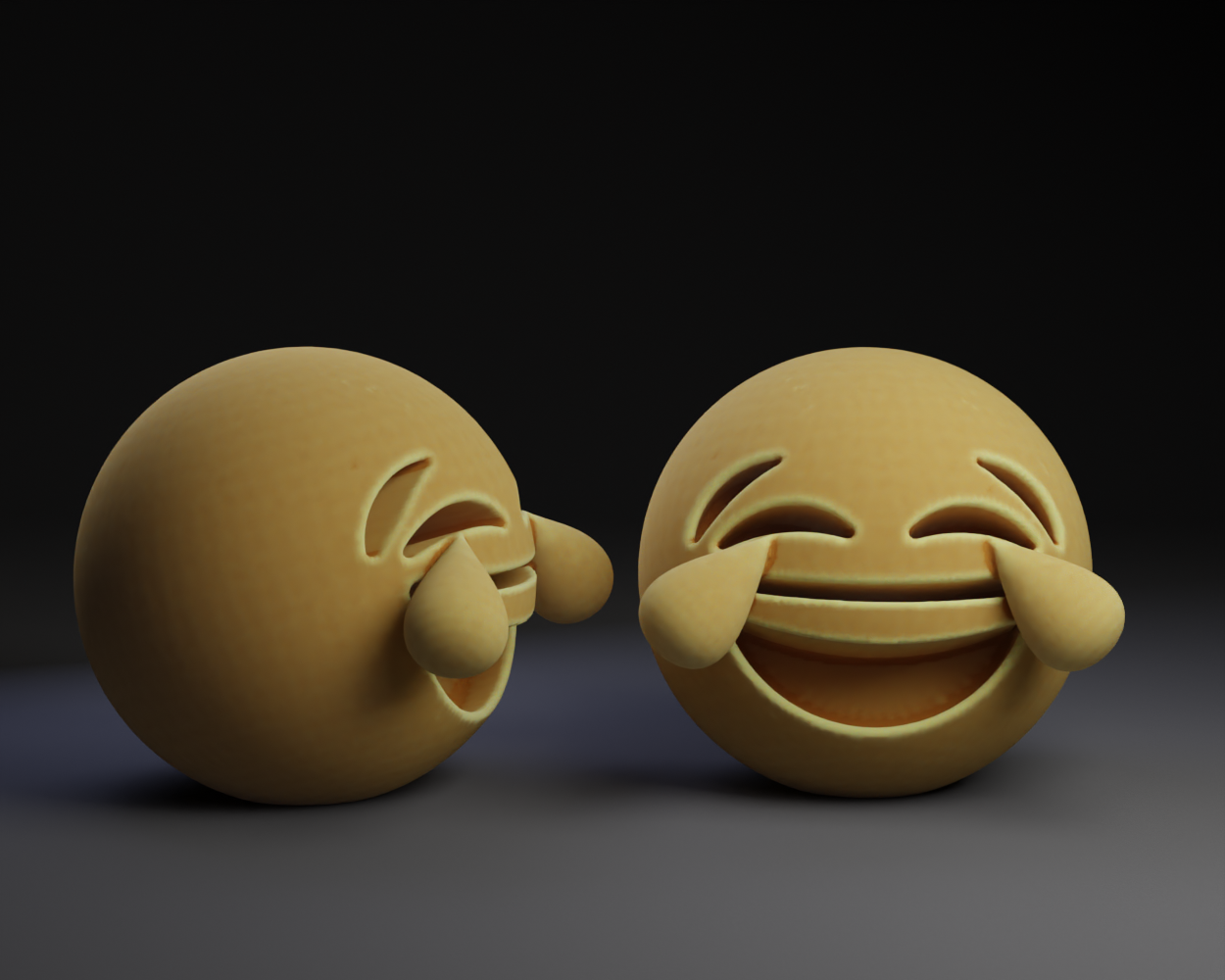 Laugh Emoji by Peter Farell | Download free STL model | Printables.com