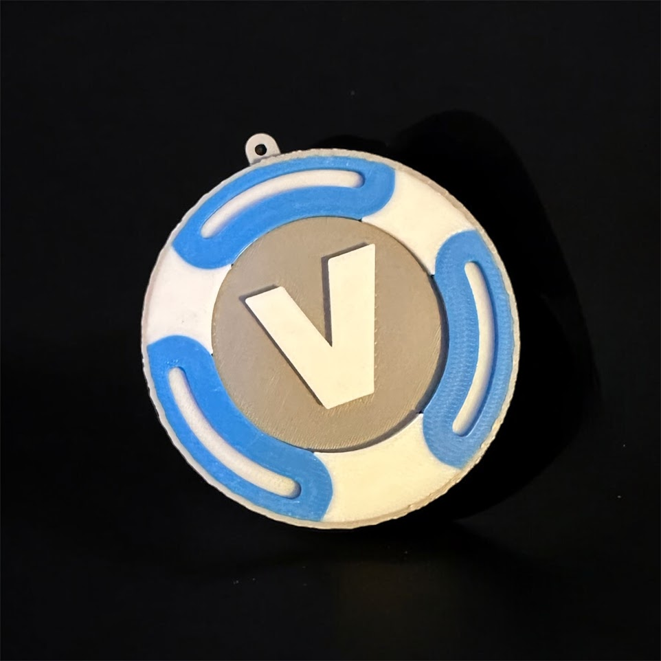 fortnite v-bucks by TomLab3D | Download free STL model | Printables.com