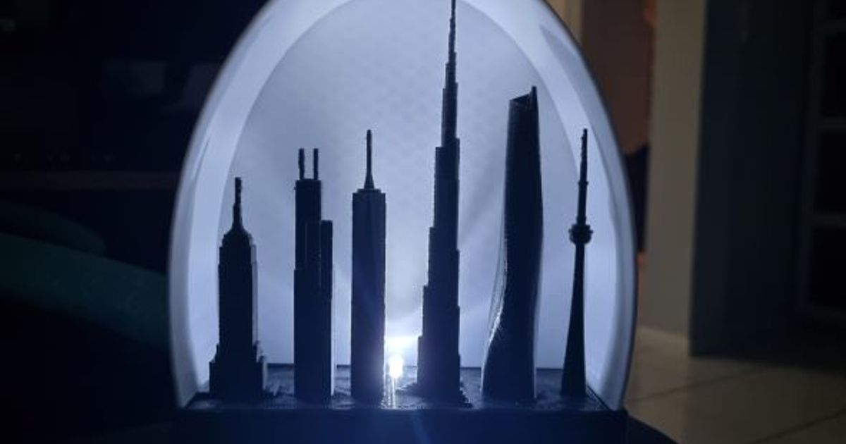 Skyscraper light by richmitch | Download free STL model | Printables.com