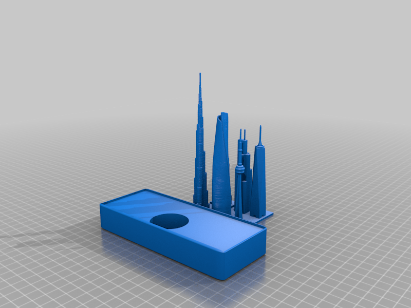Skyscraper light by richmitch | Download free STL model | Printables.com