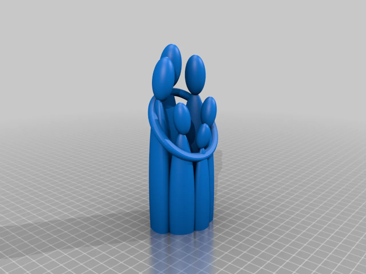 Family of Six or four by richmitch | Download free STL model ...