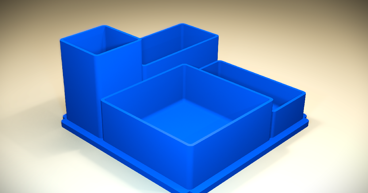 Modular Interlocking Boxes por agentluca | Descargar modelo STL ...