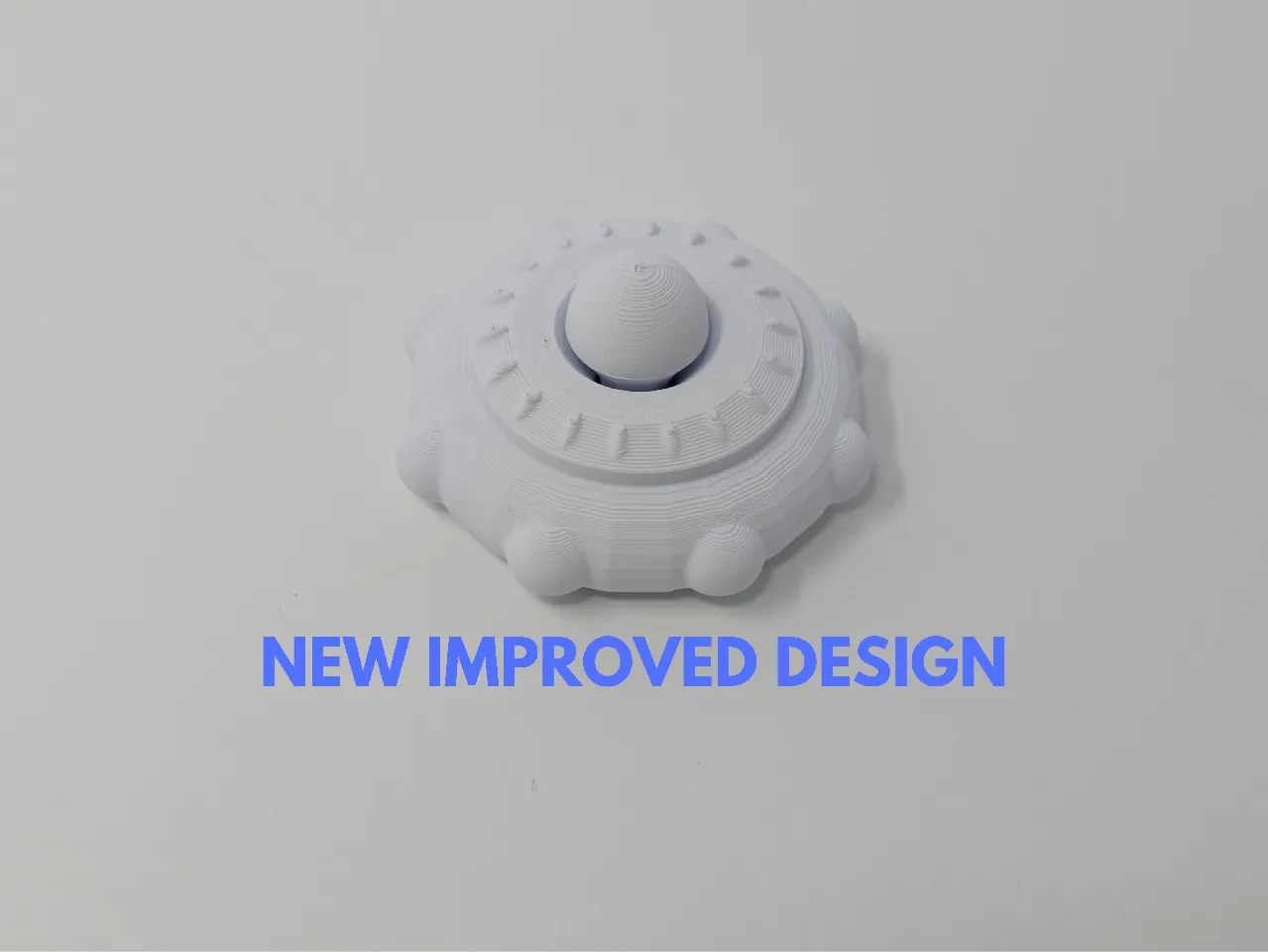 UFO fidget spinner toy spinner by Mesh banana | Download free STL model ...