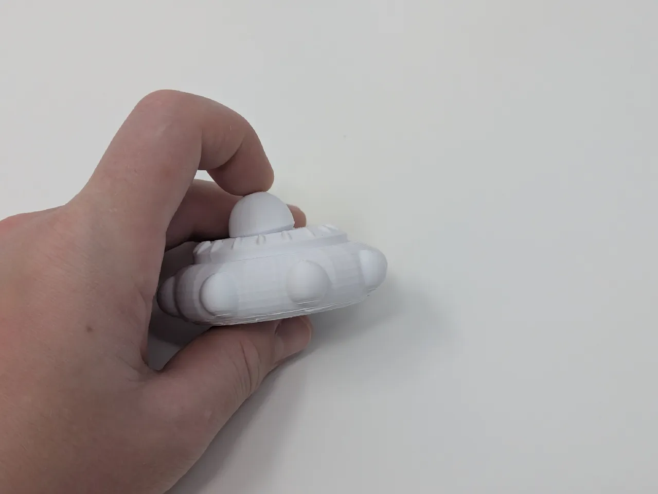 UFO fidget spinner toy spinner by Mesh banana | Download free STL model ...