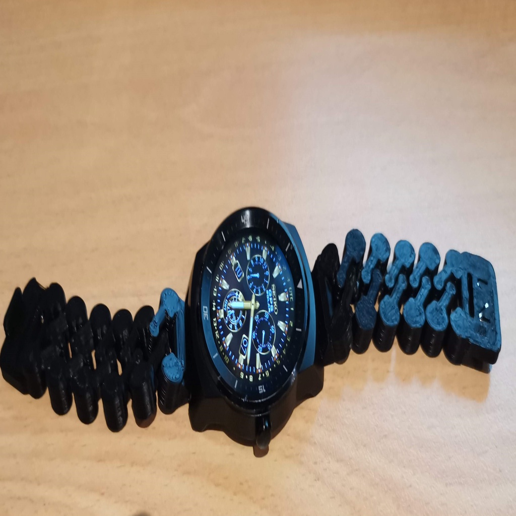 Articulated watch strap by richmitch | Download free STL model ...