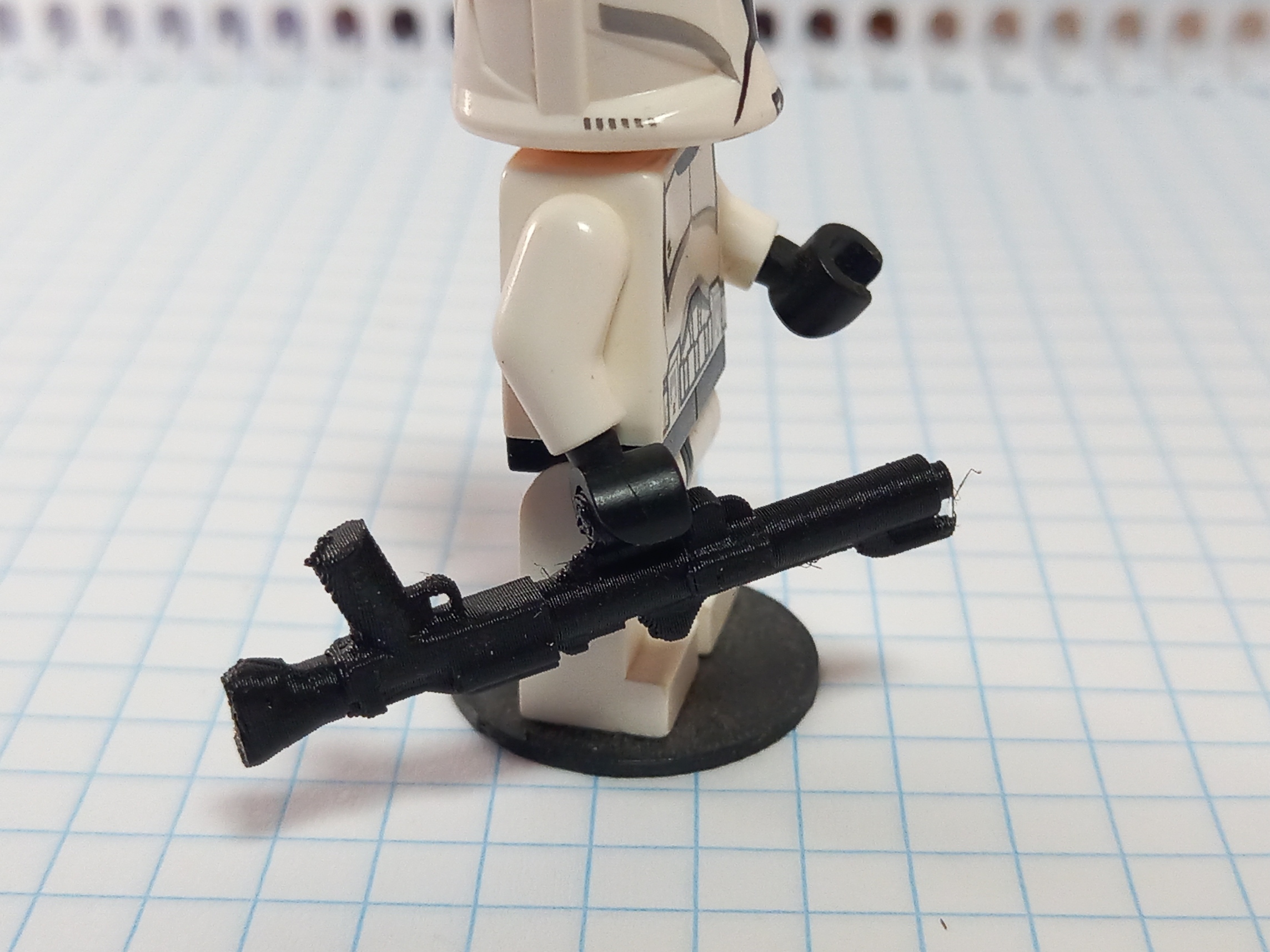 LEGO Minifigure scale StarWars DC-15A blaster rifle by The_laziest ...